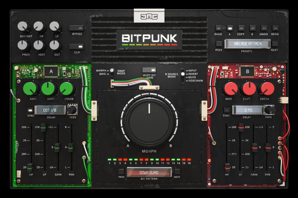 United Plugin and JMG Sound BITPUNK SONIC BOOM BAP